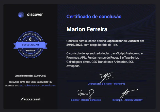Certificados